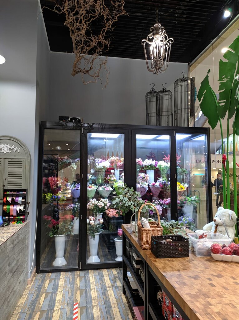 Çiçekçiler La Vie EN Rose, Moskova, foto