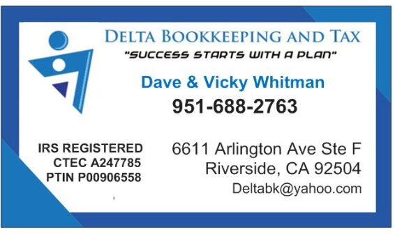 Muhasebeciler Delta Bookkeeping & Tax Services, Riverside, foto