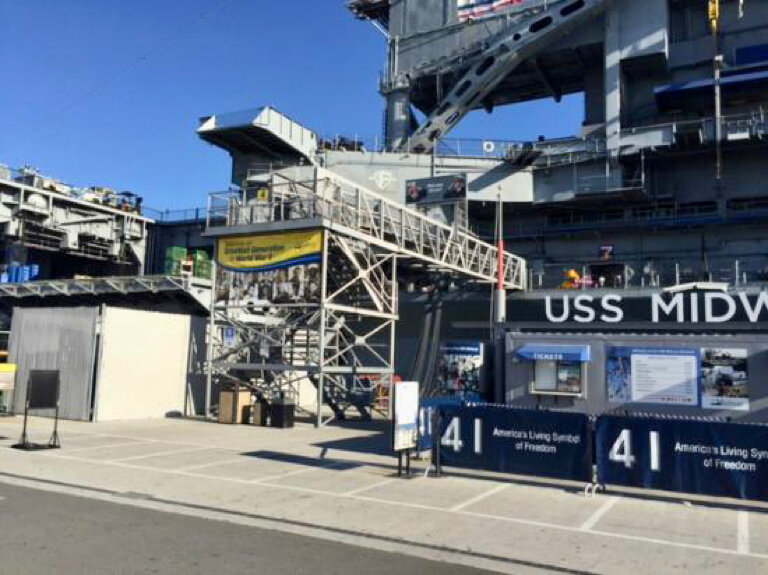 Müzeler ve sanat galerileri USS Midway Museum, San Diego, foto