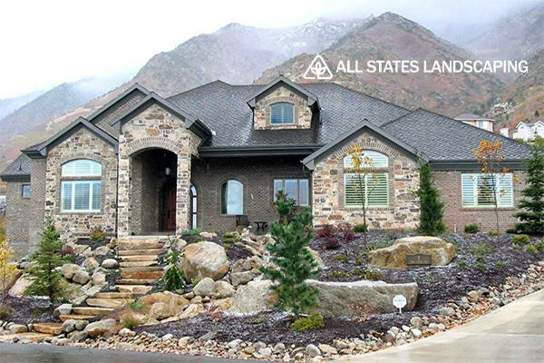 Beton ve beton ürünleri üreticileri All States Landscaping, Utah, foto