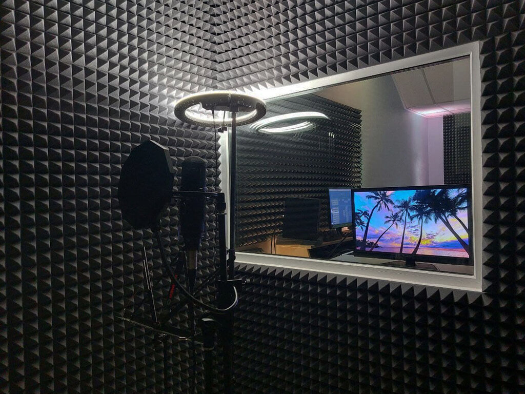 Ses kayıt stüdyoları Maslov Media, Saint‑Petersburg, foto