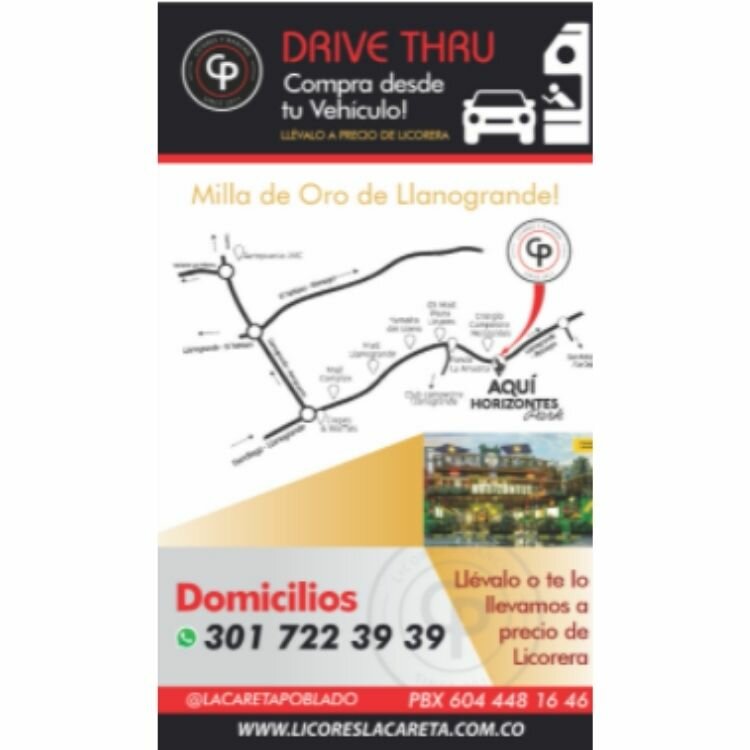 Alkollü içecekler Careta Poblado Llanogrande, , foto