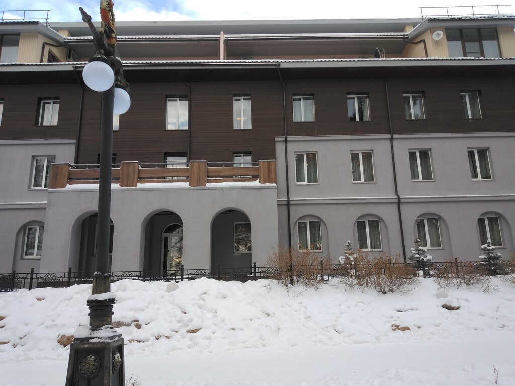 Tatil altyapısı Скандинавский парк-отель ELOVOE, корпус Дания, Çebarkul, foto