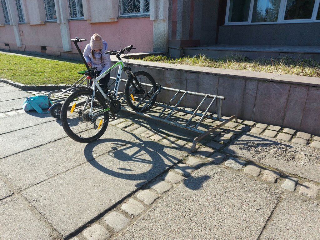 Bisiklet park yerleri Bicycle parking, Kaliningrad, foto