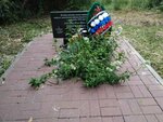 Могила юных партизан, зверски замученными фашистами (ulitsa Sergeyevka No:10, selo Poroz), anıt, heykel  Belgorodskaya oblastından