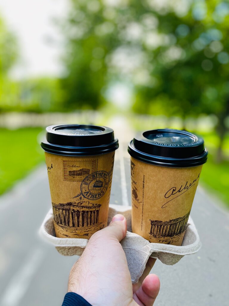 Al götür kahve Mr. Koffi, Moskova, foto