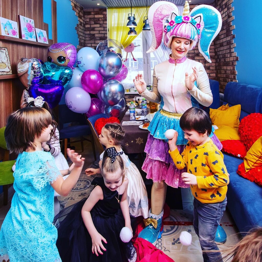 Çocuklar için kutlama organizasyonları Yevgeshi Zhmenkin, Moskova, foto