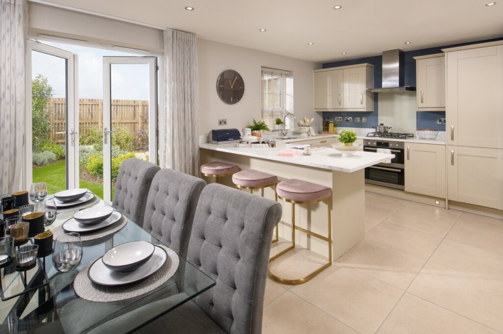 Arazi dizisi Barratt Homes - The Bridleways, Bradford, foto