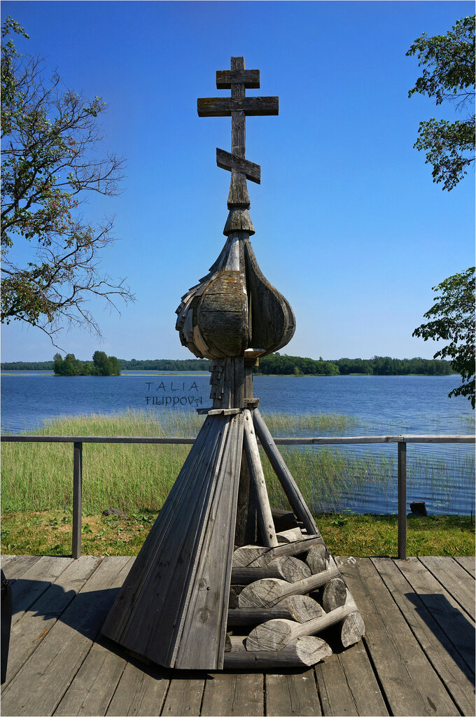 Turistik yerler Выставка плотницких узлов и конструкций, Karelya, foto