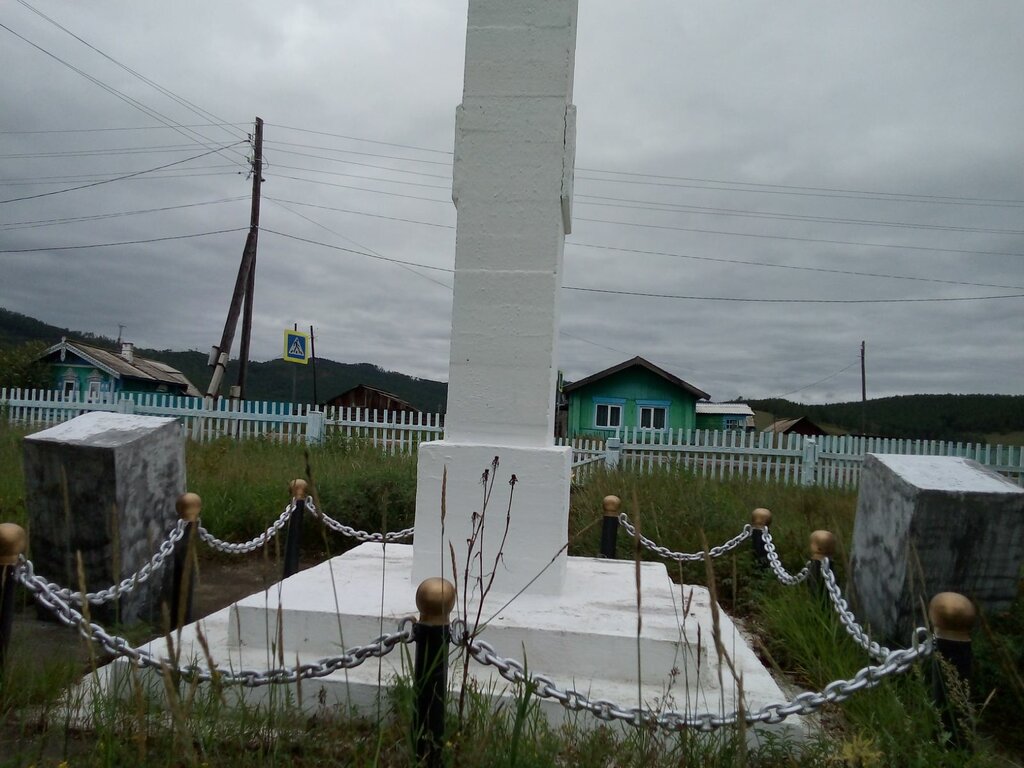 Anıt, heykel Мемориал Великой Отечественной войны, Buriatya, foto