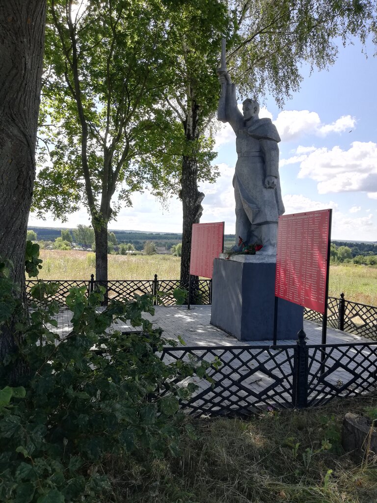 Anıt, heykel Братская могила № 18, Tulskaya oblastı, foto