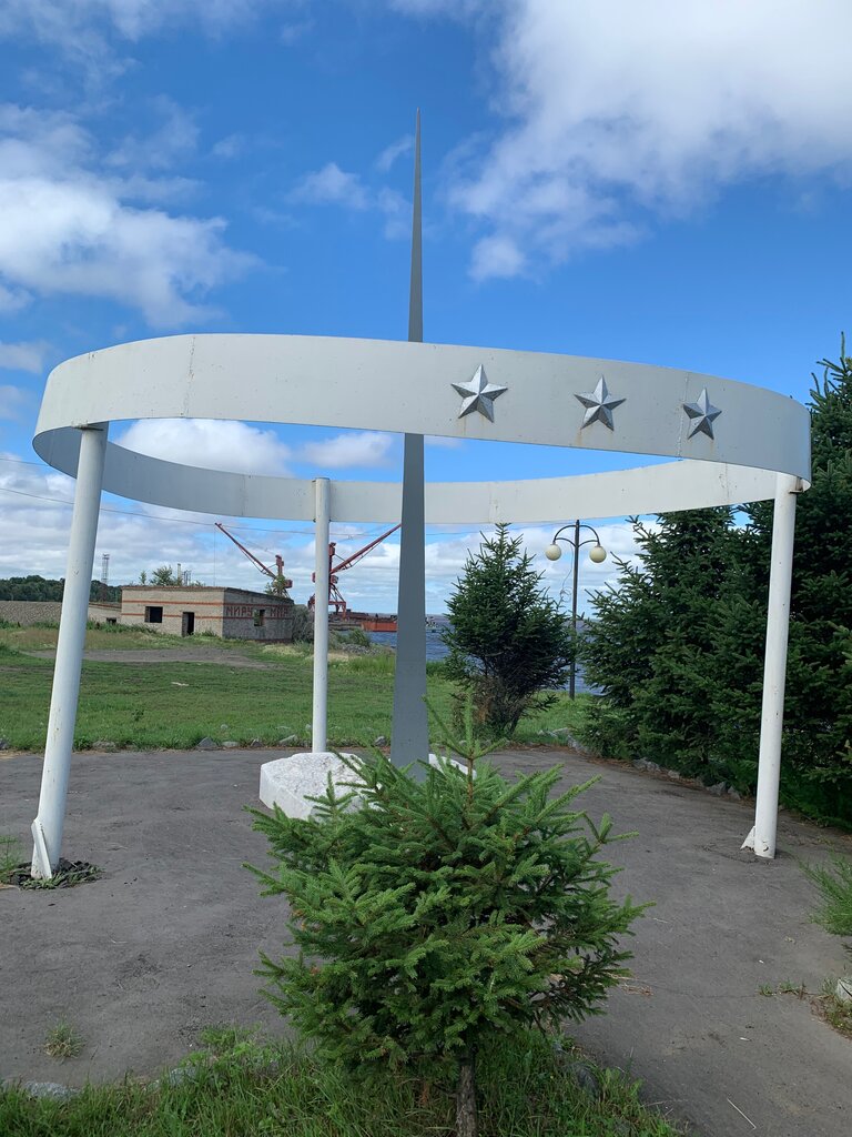 Anıt, heykel Мемориал Великой Отечественной войны, Habarovski krayı, foto