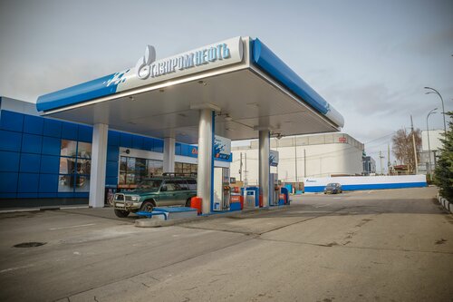 Benzin istasyonu Gazpromneft, Nijegorodskaya oblastı, foto