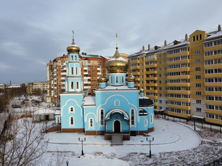 Ortodoks kiliseleri Церковь Благовещения Пресвятой Богородицы, Abakan, foto