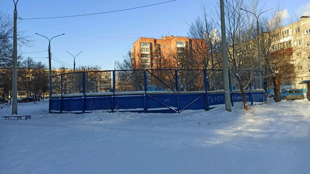 Buz pateni pistleri Ice rink, Çeliabinsk, foto