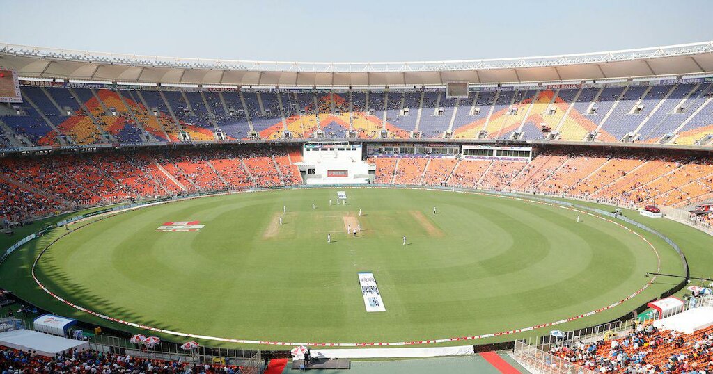 Stadyum Narendra Modi Stadium, Ahmadabad, foto