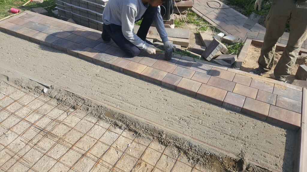 Kaldırım taşları Trotuar Goroda, Moskova, foto