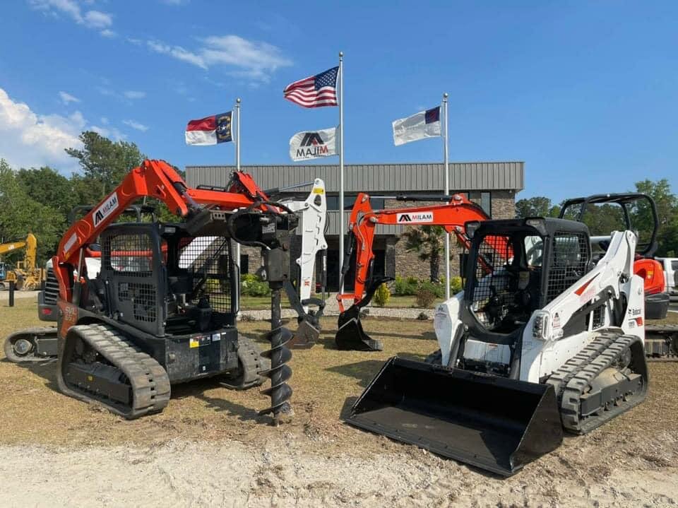 Tarım makineleri, ekipmanlar Milam Equipment Rentals, Kuzey Carolina Eyaleti, foto