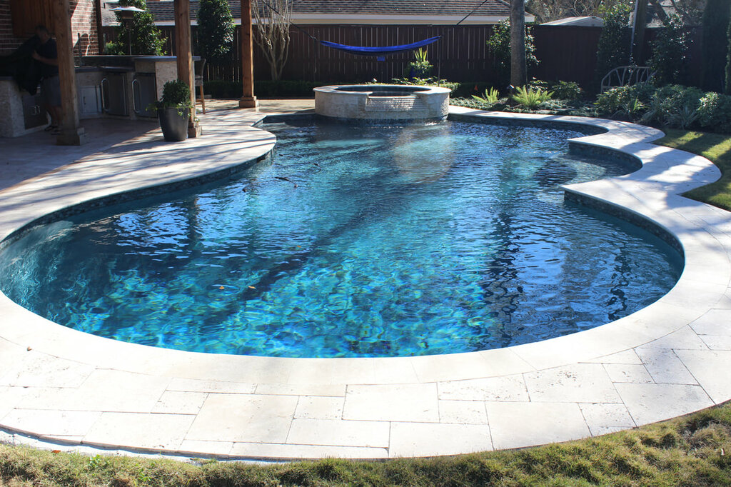 Havuz ekipmanları Venture Pool Company, Texas, foto