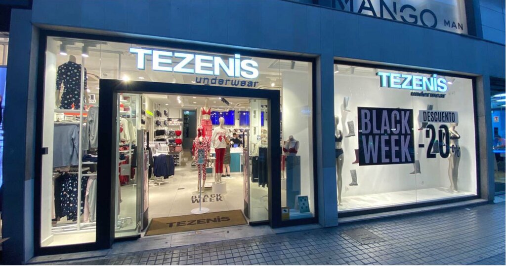 Giyim mağazası Tezenis, Valensiya, foto