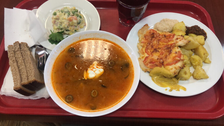 Kantin, yemekhane Canteen, Moskova, foto