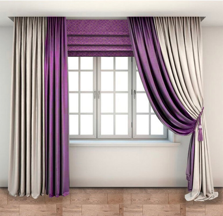 Perde ve korniş üreticileri Ваши шторы, Ufa, foto