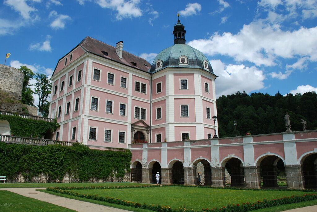 Turistik yerler Bečov nad Teplou, Karlovy Vary Bölgesi, foto
