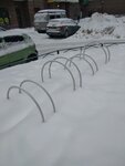 Bicycle parking (Leningrad Region, Vsevolozhckiy DIstrict, Murino, GreenLandiya 2 Residental Complex), bisiklet park yerleri