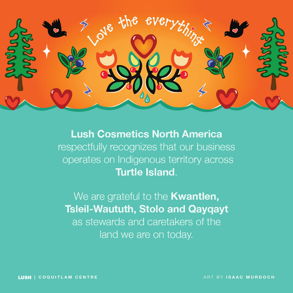 Kozmetik ve parfümeri mağazaları Lush Cosmetics, Britanya Kolumbiyası, foto
