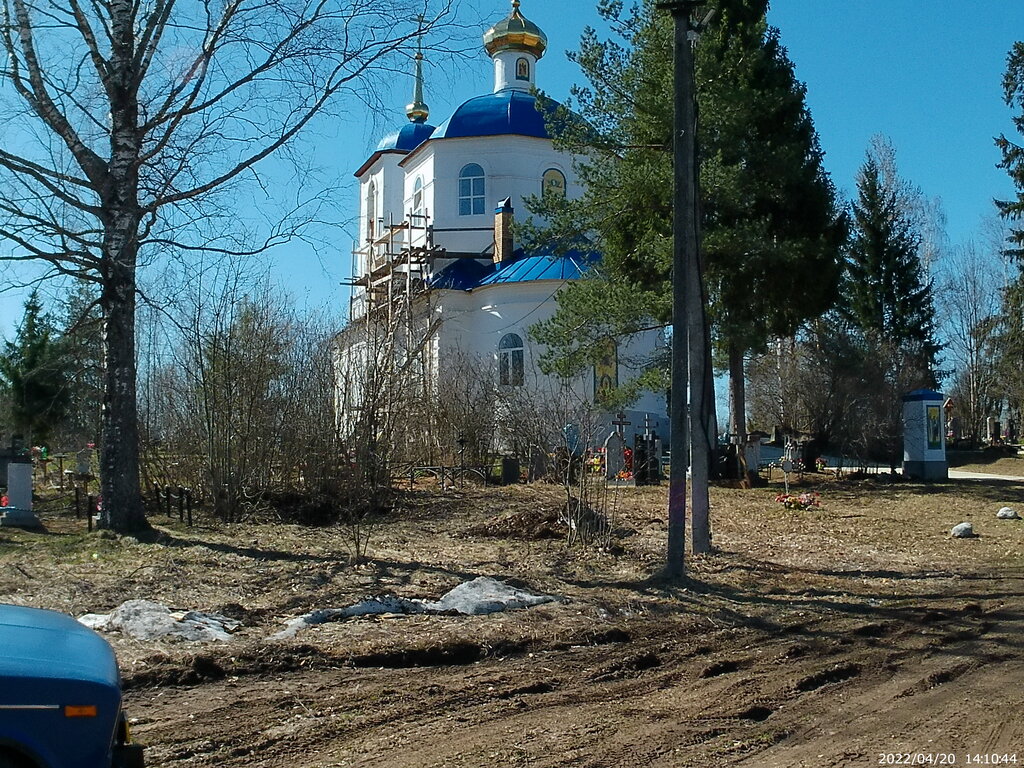 Ortodoks kiliseleri Церковь Успения Пресвятой Богородицы, Novgorodskaya oblastı, foto