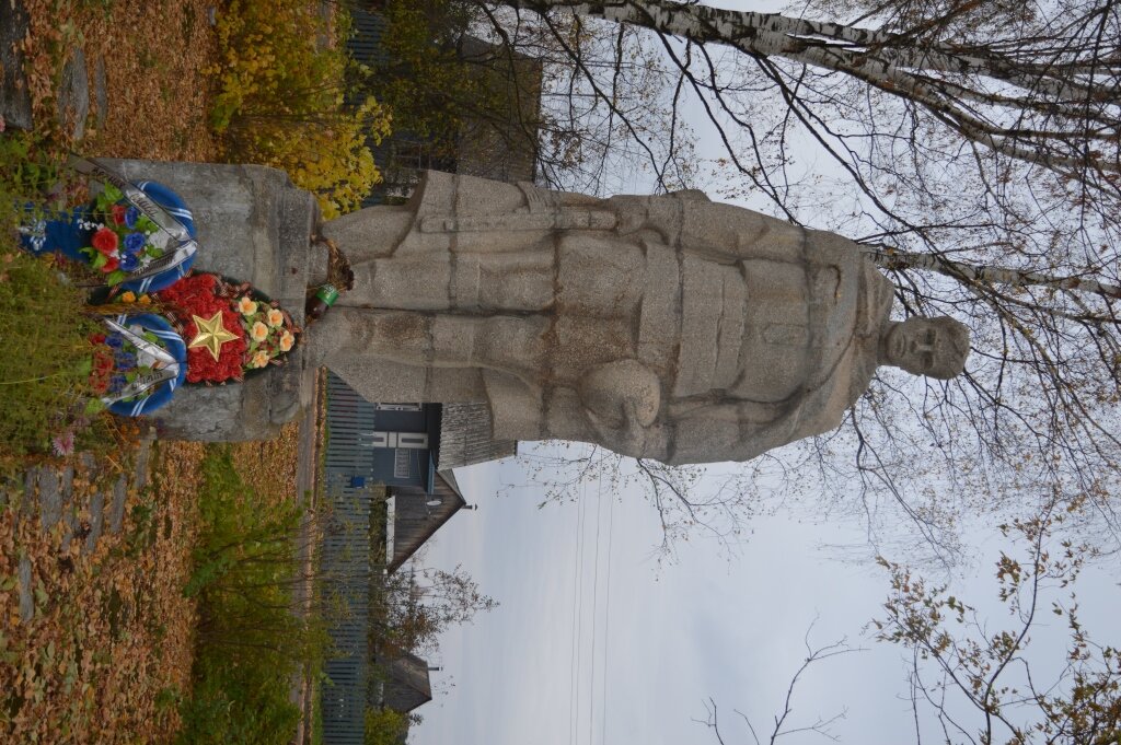 Anıt, heykel Воин-освободитель, Kirovskaya oblastı, foto