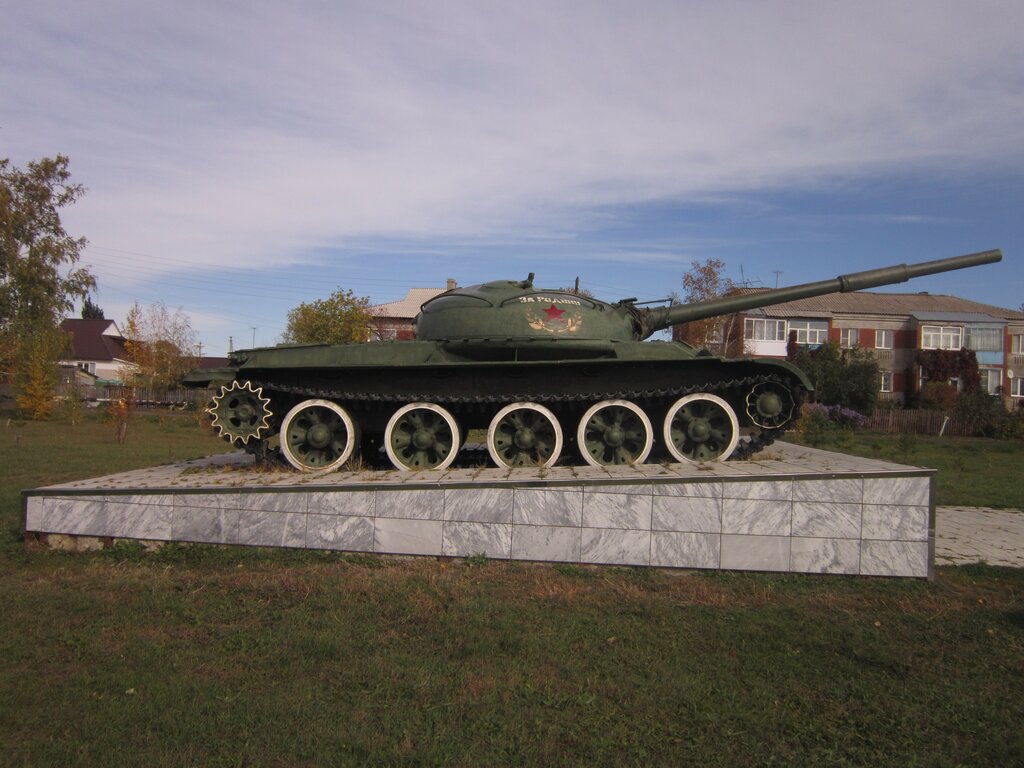 Anıt, heykel 70 лет Победы в Великой Отечественной войне, Novosibirskaya oblastı, foto