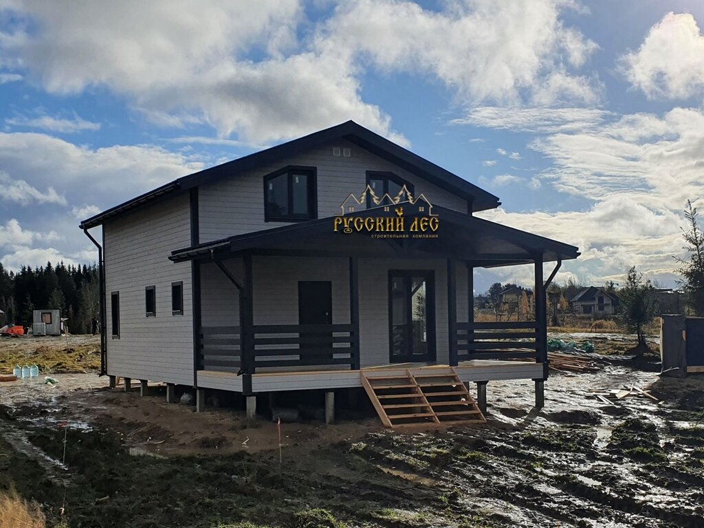 Yazlık ev inşaatı Sk Russky les, Saint‑Petersburg ve Leningradskaya oblastı, foto