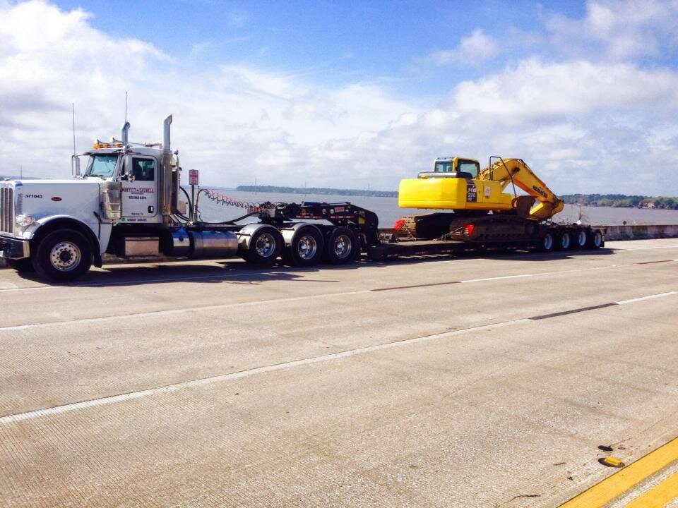 i̇nşaat makinaları ve ekipmanları Moffitt Caswell Southern Trucking, Texas, foto