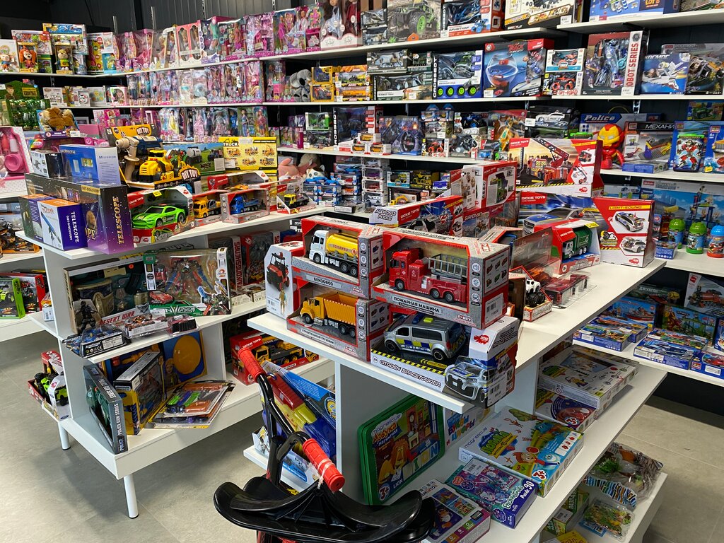 Çocuk oyunları ve oyuncakları Toy Planet, Sergiyev Posad, foto