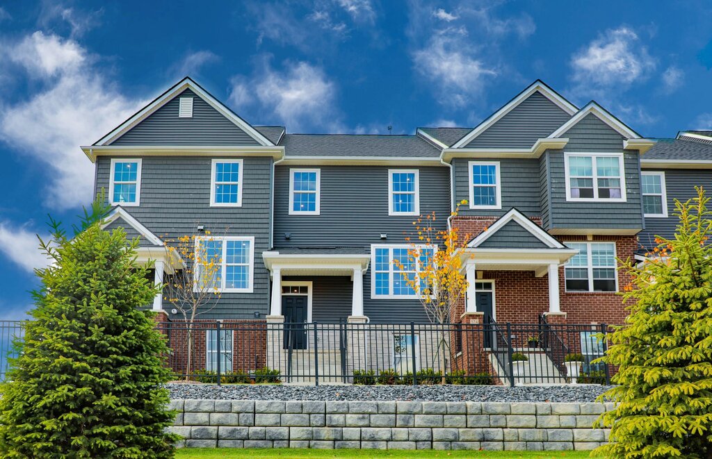 Arazi dizisi Townes at Mill Street by Pulte Homes, Plymouth, foto