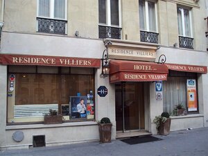 Hotel Residence Villiers (Paris, 17e Arrondissement, Avenue de Villiers), otel  Paris'ten