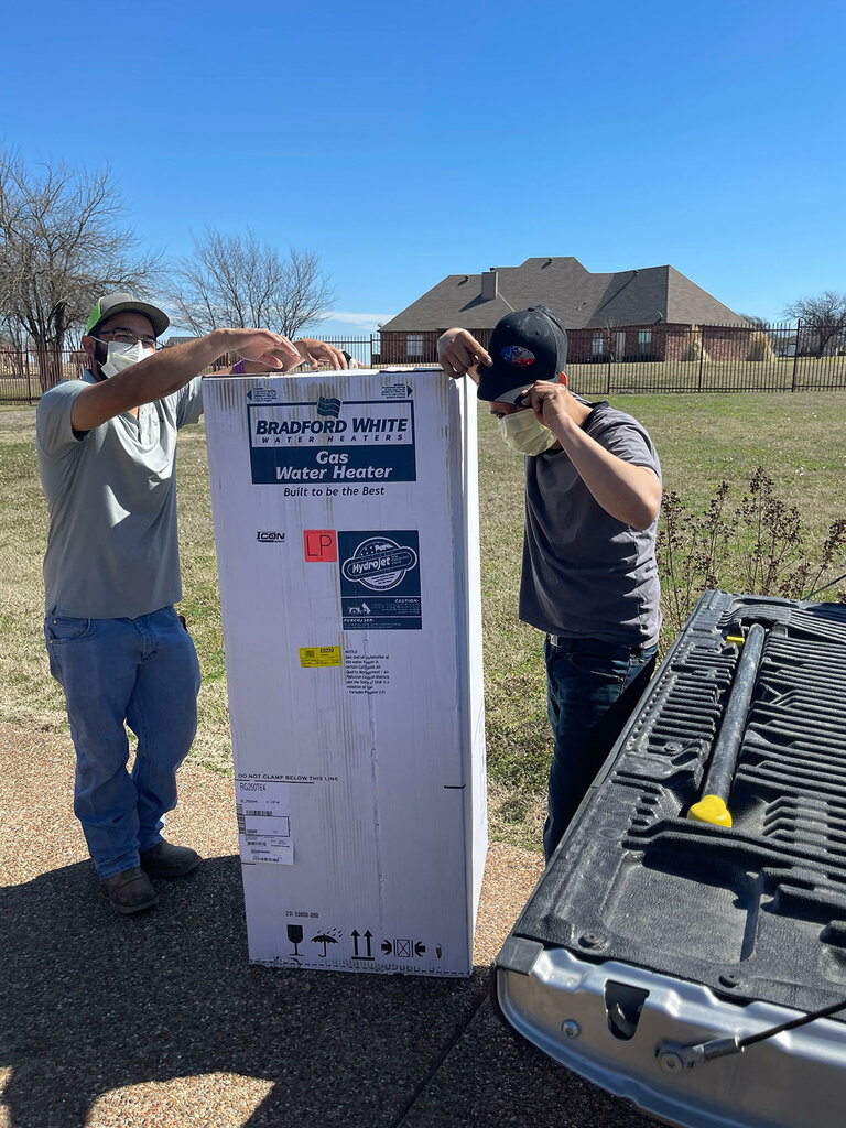 Isıtma sistemleri ve ekipmanları Jp Plumbing, Texas, foto