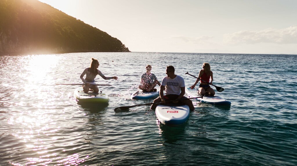 Kürek sörfü Sup kayak, Krasnodarski krayı, foto