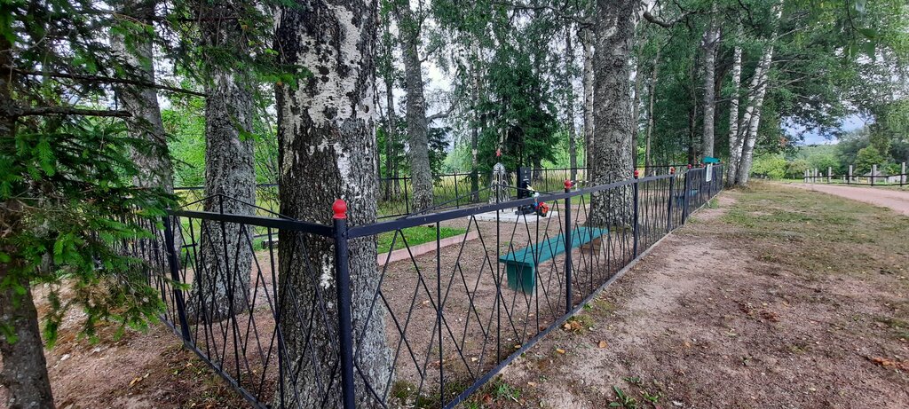 Anıt, heykel Братская могила советских воинов, Pskovskaya oblastı, foto