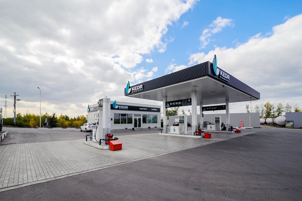 Benzin istasyonu Поволжье Транснефть, Kinel, foto