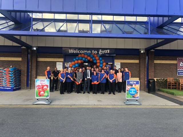 Şans oyunları B&m Home Store, Preston, foto