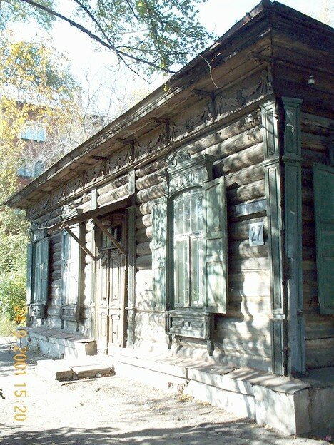 Turistik yerler Жилой дом А.И. Хлебникова 1903-1911 годы постройки, Omsk, foto