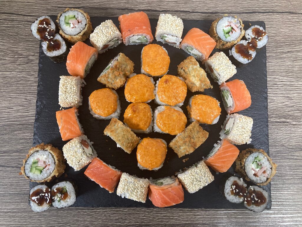 Suşi restoranı Sushi Sem, Smolenskaya oblastı, foto