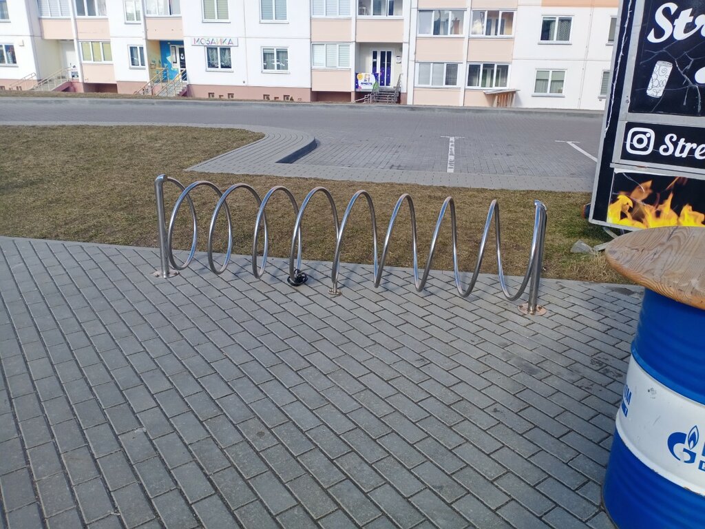 Bisiklet park yerleri Bicycle parking, Grodno, foto