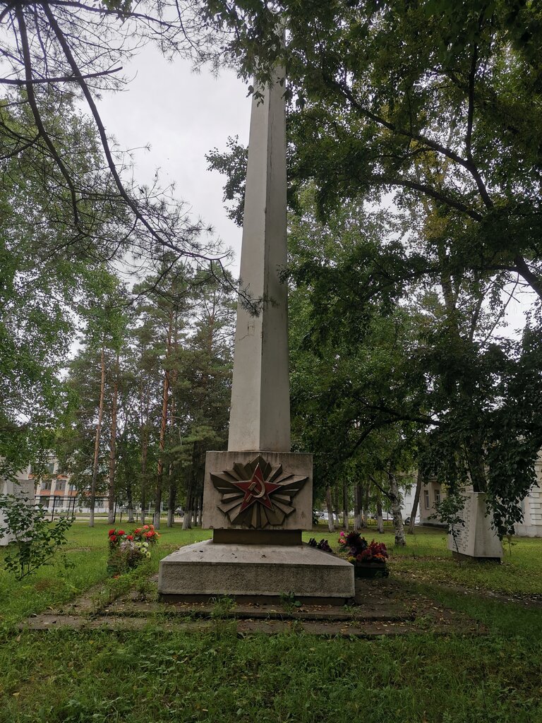 Anıt, heykel Воинам-односельчанам, павшим в годы Великой Отечественной войны, Yahudi Özerk Bölgesi, foto