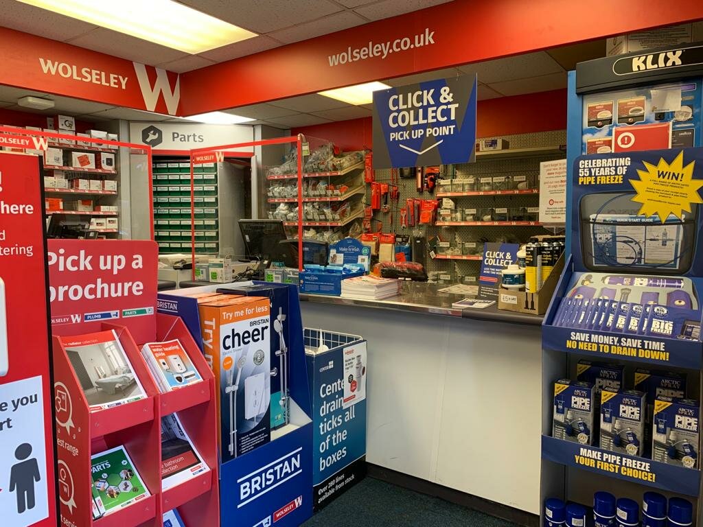 Isıtma sistemleri ve ekipmanları Wolseley Plumb & Parts, Londra, foto