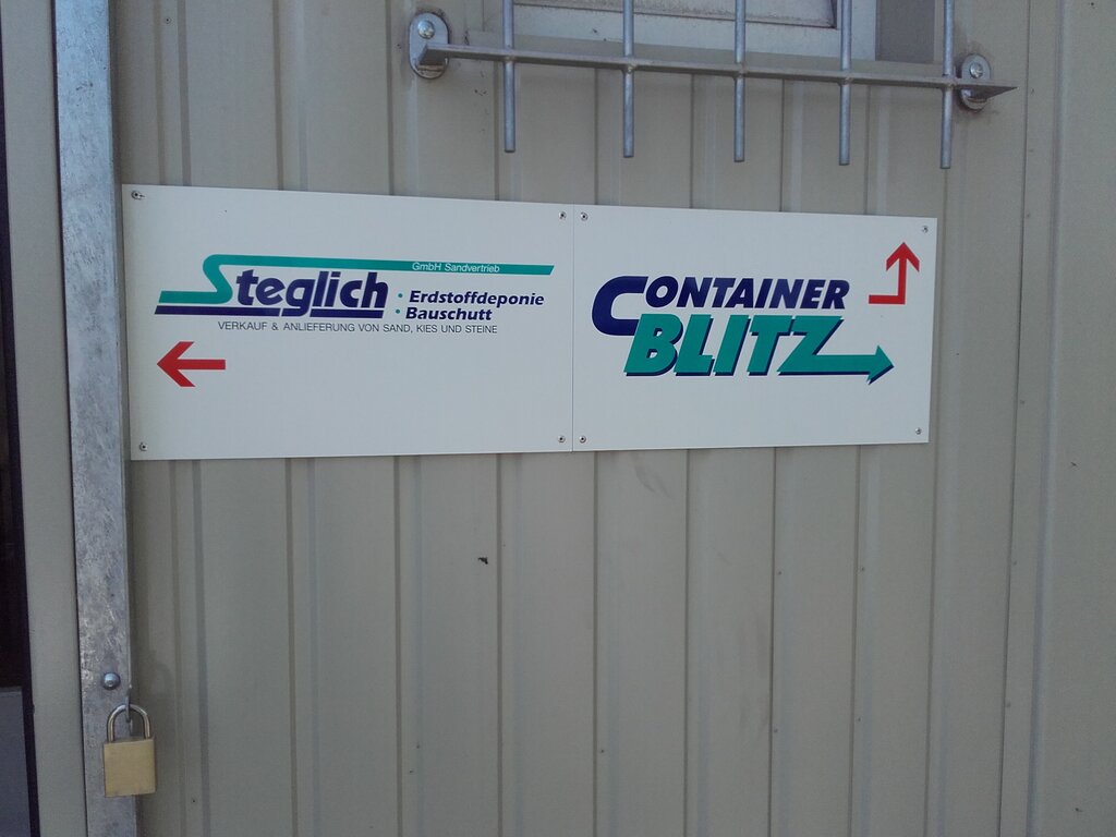Depo hizmetleri Container Blitz Entsorgungs GmbH, Saksonya, foto