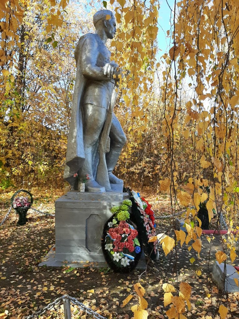 Anıt, heykel Солдат, Kirovskaya oblastı, foto