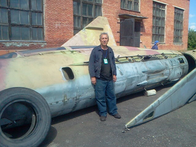 Teknoloji anıtı Истребитель МиГ-21, Kemerovo, foto